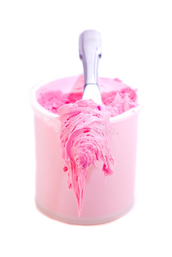 El helar de la fresa imagen de archivo. Imagen de aislado - 8697131