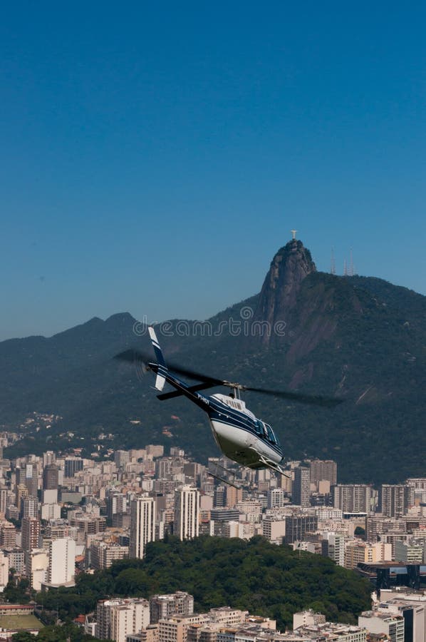 Rio De Janeiro Helicopter Tour Foto de archivo editorial - Imagen de ...