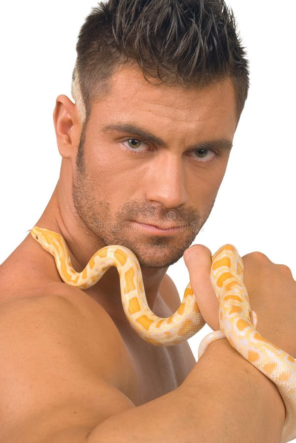 El Hombre Y La Serpiente Imagen. Imagen: 3486986