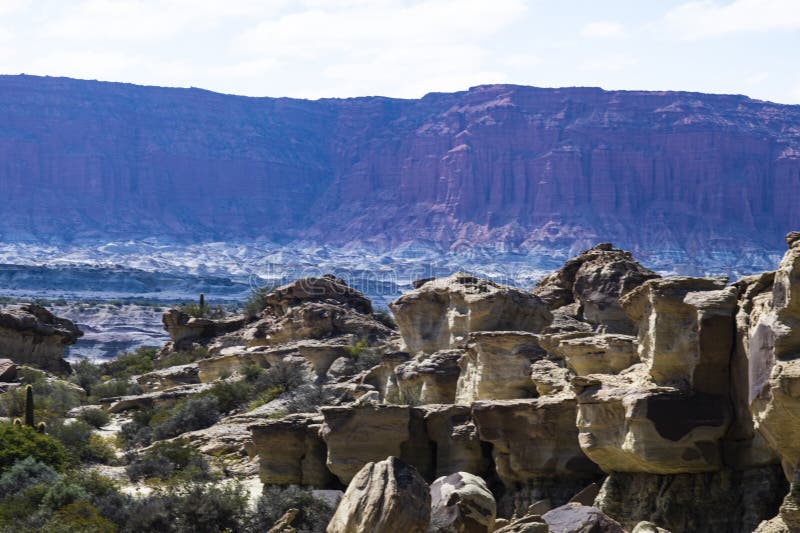 The Ischigualasto Provincial Park Moon Valley is Located in Argentina ...