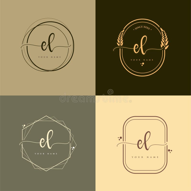 El Lettering Stock Illustrations – 736 El Lettering Stock Illustrations ...