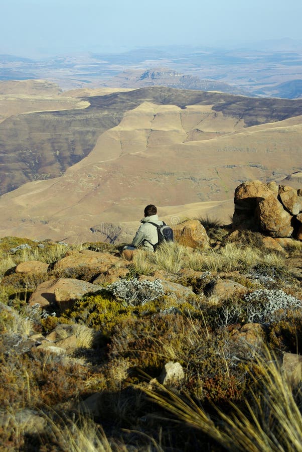 El ir de excursión foto de archivo. Imagen de lesoto - 17972836