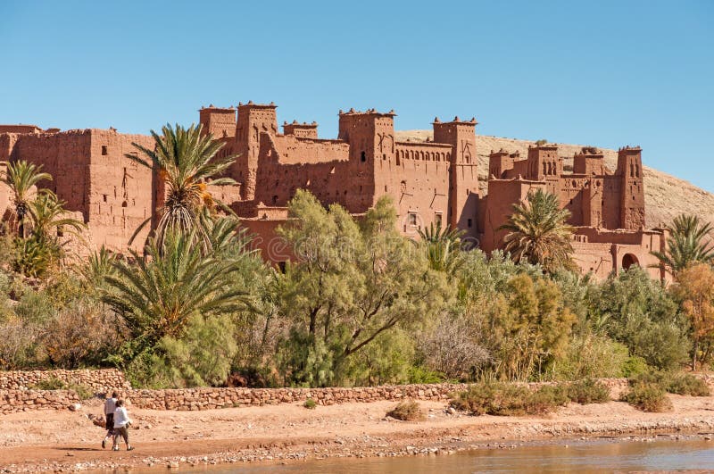 El Kasbah De AIT Benhaddou, Marruecos Foto de archivo - Imagen de ...