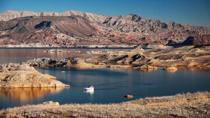 Lago Mead National Recreation Area Redstone Foto de archivo - Imagen de ...