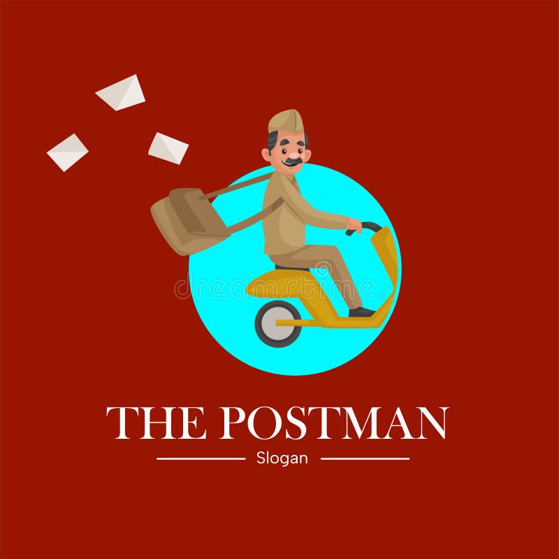 El Logo De La Mascota Vector De Postman Ilustración del Vector ...