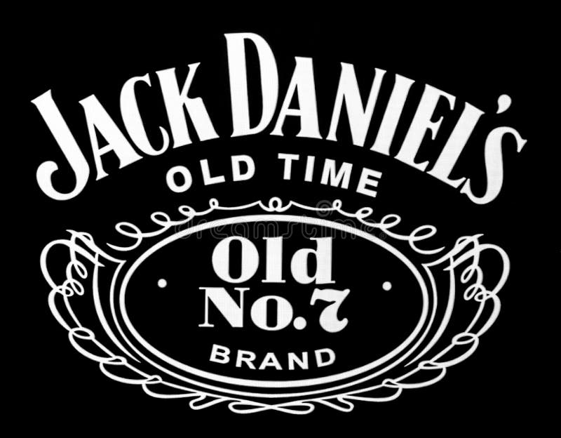 El Logotipo De La Marca Jack Daniels Imagen editorial - Imagen de ...