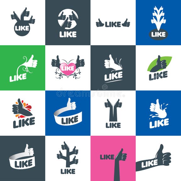 El Logotipo Del Vector Tiene Gusto Ilustración del Vector - Ilustración ...