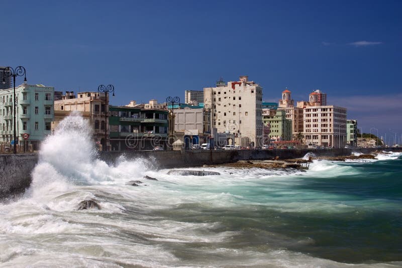 El Malecon stock image. Image of waterfront, promenade - 22648163