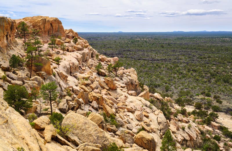 El Malpais National Monument Stock Photo - Image of conservation, rocky ...