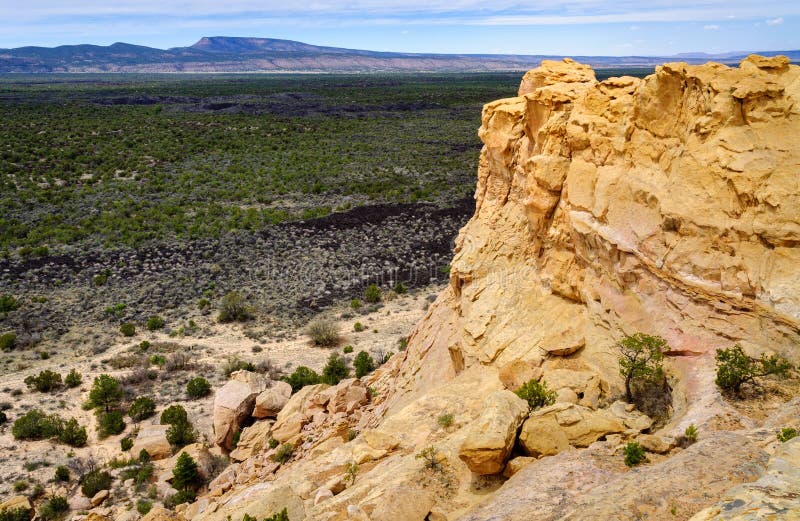 El Malpais National Monument Stock Photo - Image of carved, wind: 61133116