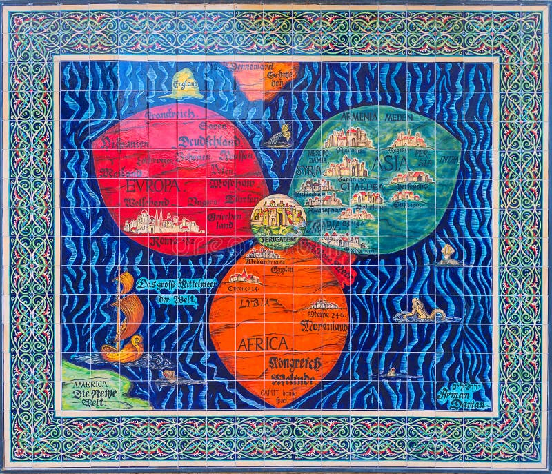 El mapa del trébol imagen editorial. Imagen de continente - 70704465