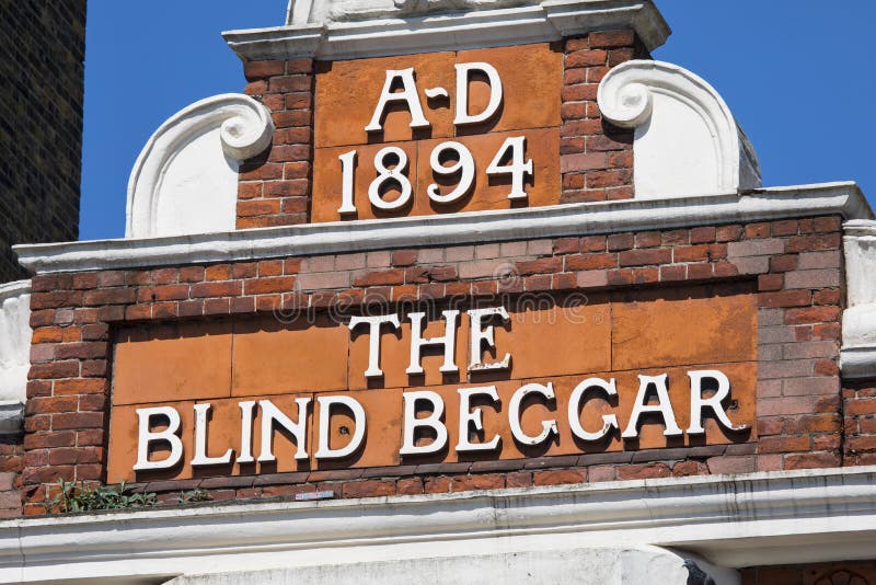 El Mendigo Ciego Pub En Londres Fotografía editorial - Imagen de jorge ...