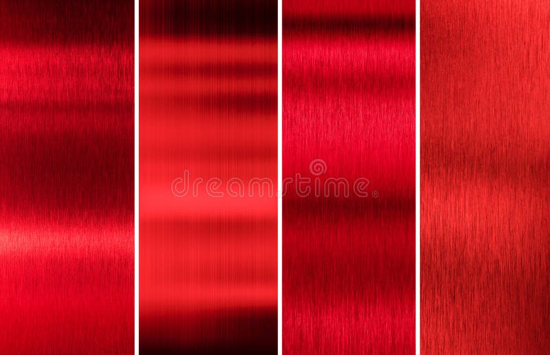 El Metal Rojo Texturiza El Sistema De Color Foto de archivo - Imagen de ...