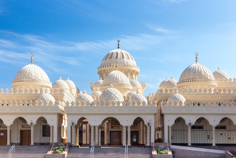 El Mina Mosque Architectural Details-Hurghada-Egypt 210 Stock Photo ...