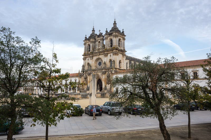 El monasterio de Alcobaca foto editorial. Imagen de claustro - 115828486