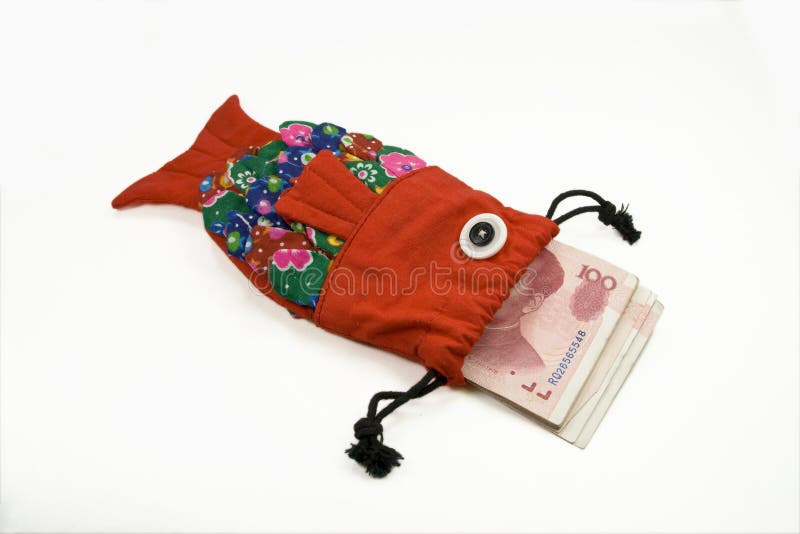 El monedero tradicional imagen de archivo. Imagen de pescados - 3512689