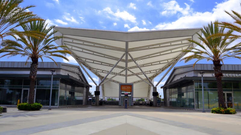 El Monte (LA County), California: El Monte Bus Station Editorial Image ...
