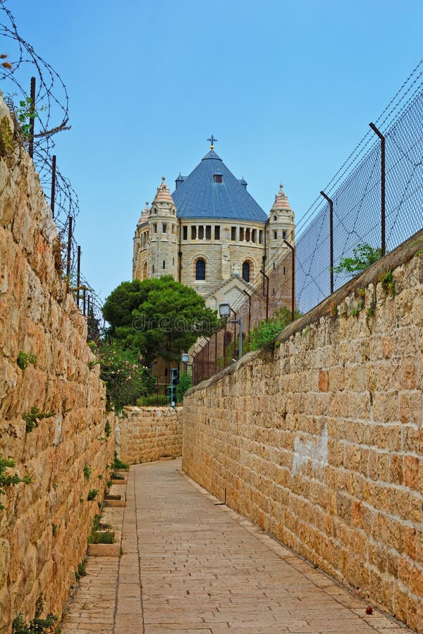 El monte Sion foto de archivo. Imagen de turismo, edificio - 31564528