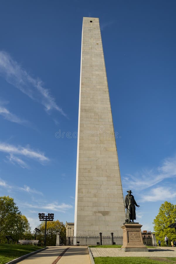 El Monumento Del Bunker Hill En Boston, Massachusetts Imagen editorial ...