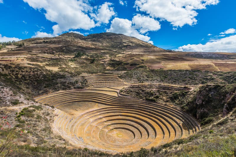 Moray Ruins Sacred Valley Peru Imagen de archivo - Imagen de moray ...