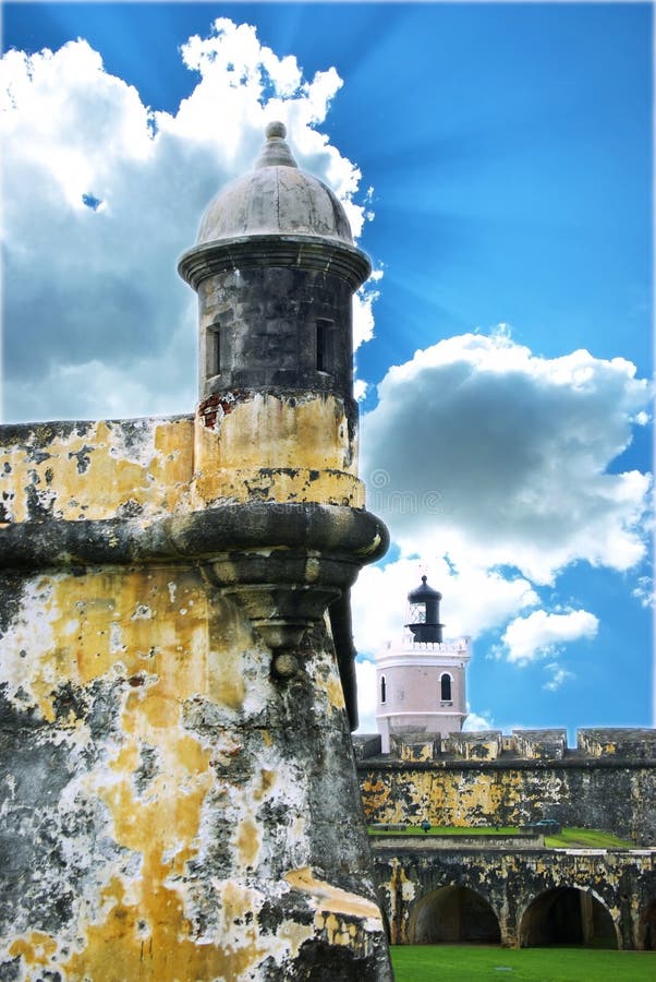 El morro stock photo. Image of construction, defense - 21090808