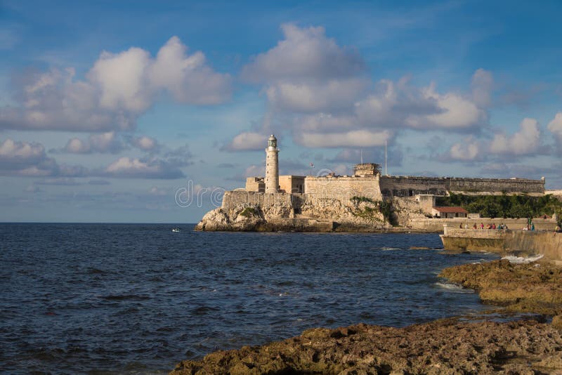 El Morro Castle - Havana, Cuba Stock Image - Image of colonial, spanish ...