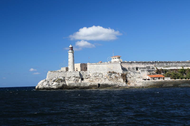 El Morro Fort Cuba stock image. Image of view, shore - 61995095
