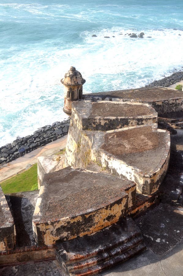 El Morro, Puerto Rico 1 stock photo. Image of coast, beach - 12891170