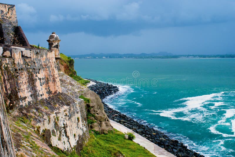 El morro, puerto rico stock photo. Image of historical - 20513486