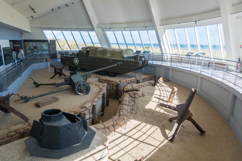 El Museo Del Día D De La Playa De Utah Fotografía editorial - Imagen de ...