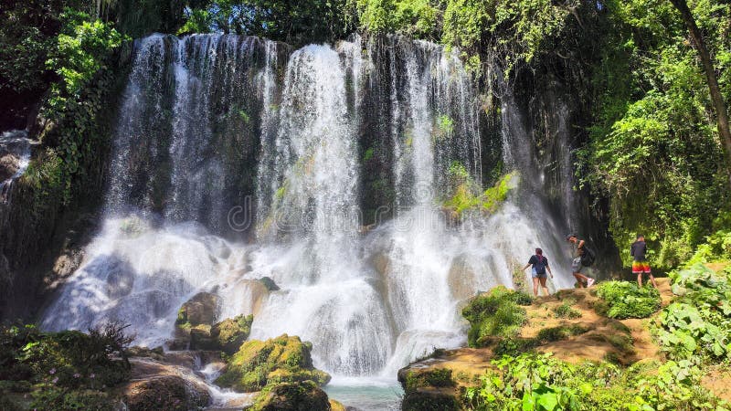 El Nicho Waterfalls on Cuba Editorial Photography - Image of natural ...