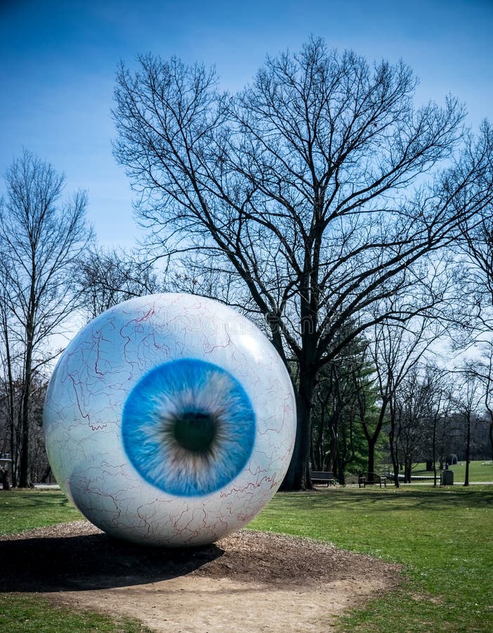 El Ojo - Parque De Laumeier - Saint Louis, MES Imagen de archivo ...