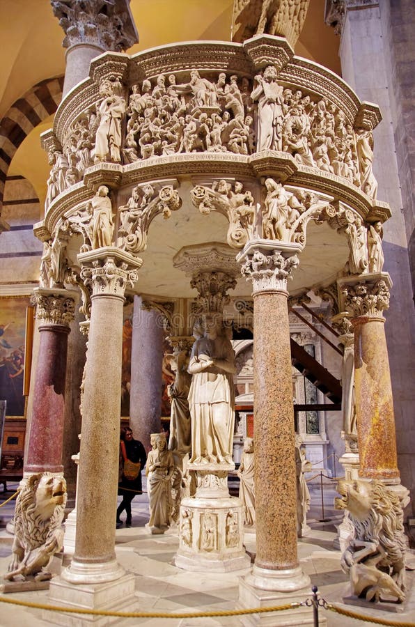 Pisa.Duomo.pulpit.Pisano02 Pulpito del duomo di Pisa Wikipedia Sculture ...