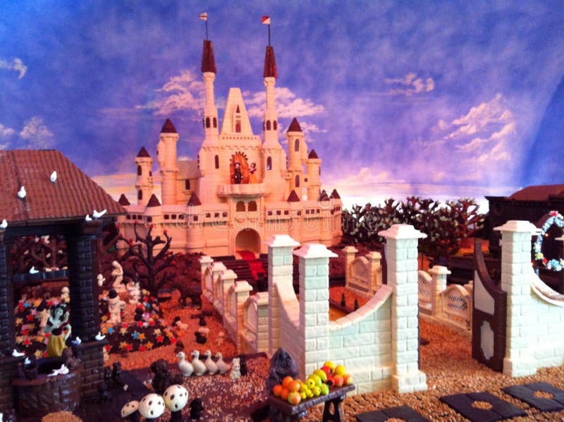 El palacio del chocolate foto de archivo. Imagen de dulce - 43892606