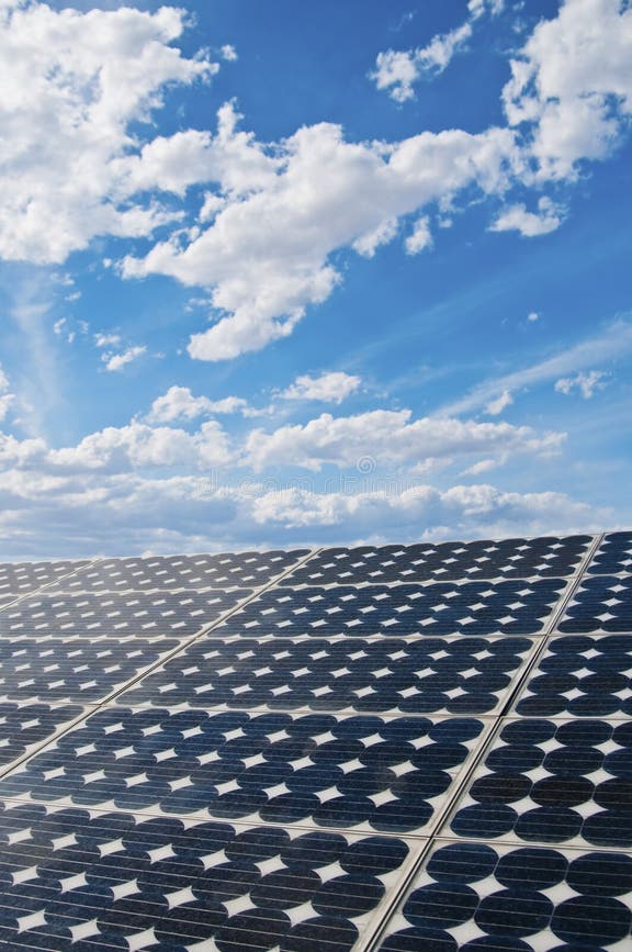El panel solar imagen de archivo. Imagen de solar, alternativa - 10088397
