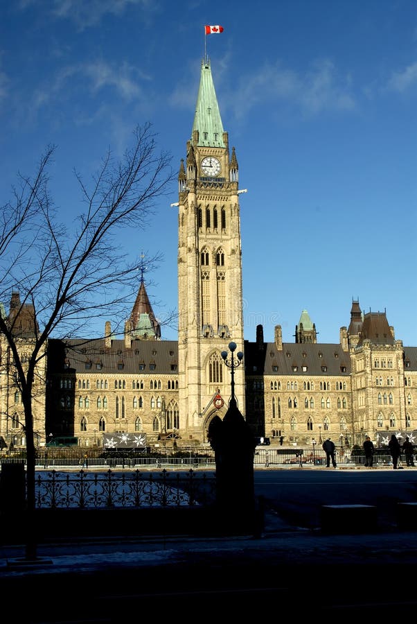 El parlamento canadiense imagen de archivo. Imagen de indicador - 1702565