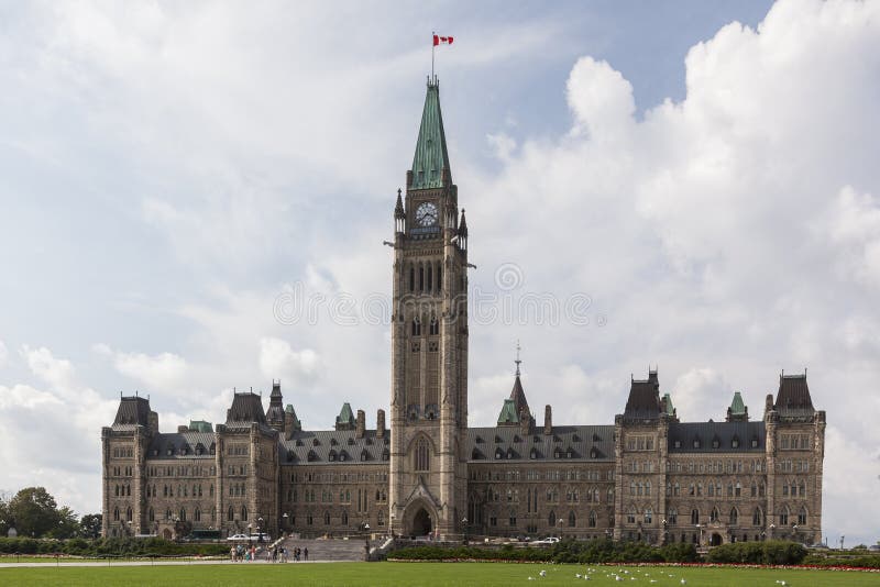 El parlamento de Canadá imagen de archivo. Imagen de paro - 35932917