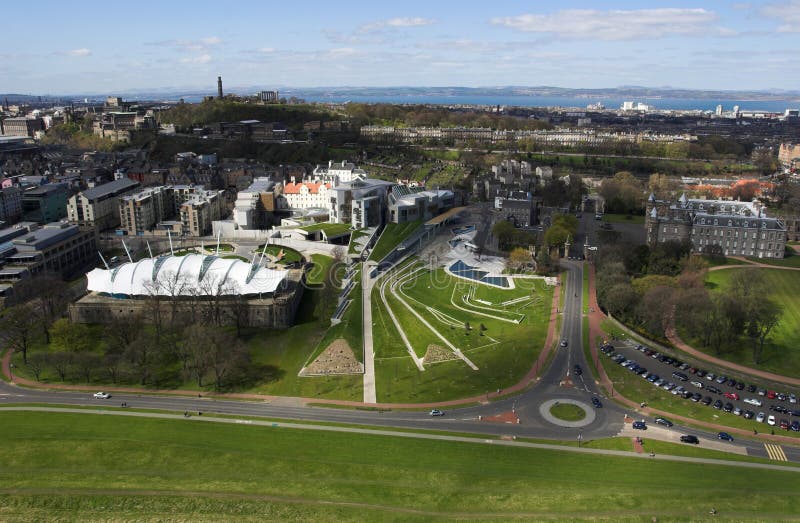 El parlamento escocés imagen de archivo. Imagen de turismo - 8021889