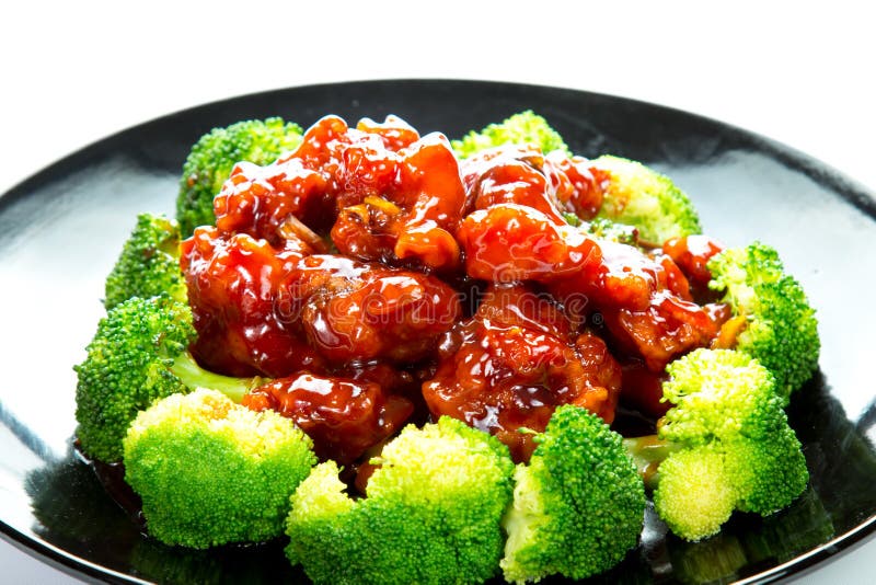 El Pollo De La TSO General De La Comida China (Chicken De General Chang ...