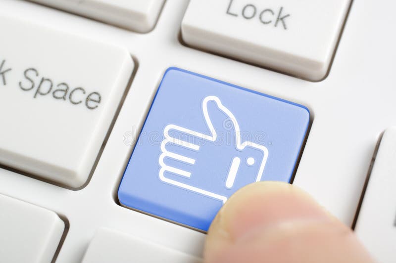 El Presionar Como Llave Del Símbolo Imagen de archivo - Imagen de ...