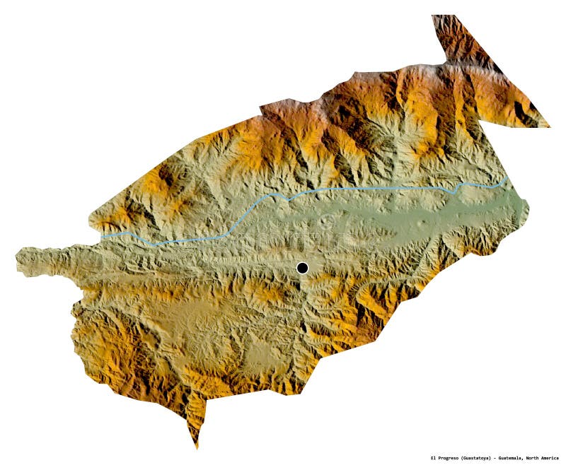 El Progreso Department Republic of Guatemala, Departments of Guatemala ...