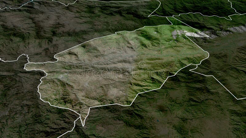 El Progreso, Guatemala - Highlighted. Satellite Stock Illustration ...