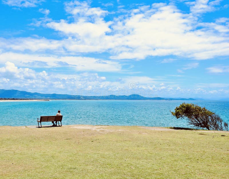 El promontorio imagen de archivo. Imagen de tierra, cielo - 133347525