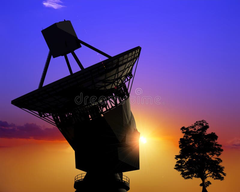 El radar imagen de archivo. Imagen de satélite, radar - 10254181