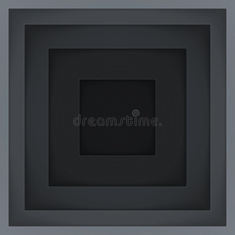 El Rectángulo Gris Abstracto Forma El Fondo Del Vector Ilustración del ...