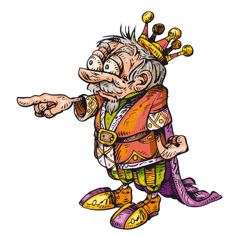 Rey Enojado Ilustraciones Stock, Vectores, Y Clipart – (9,601 ...