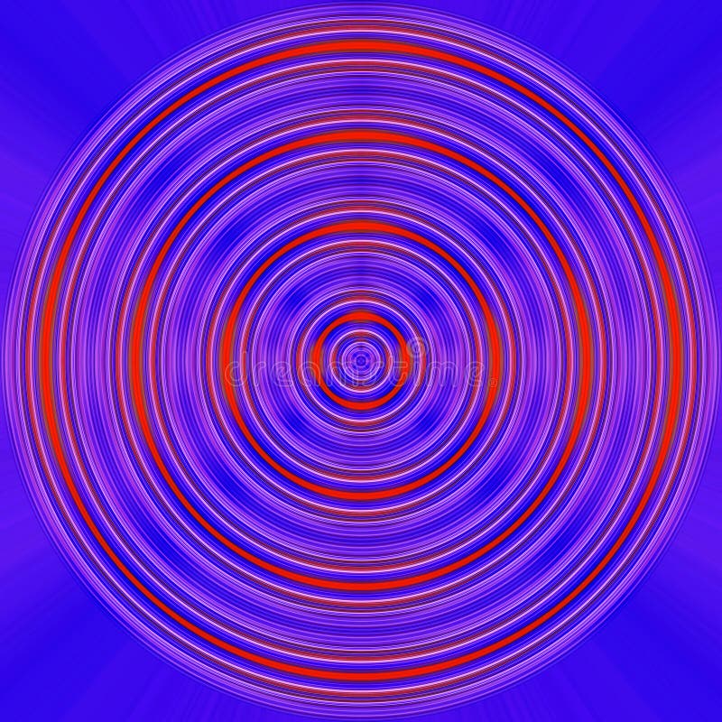 El Rojo De Giro Circunda El Fondo Stock de ilustración - Ilustración de ...