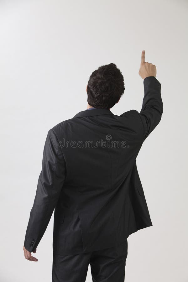 El señalar imagen de archivo. Imagen de maduro, persona - 26105537