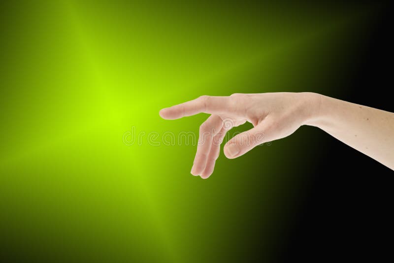 El señalar foto de archivo. Imagen de hembra, seleccionar - 33241406