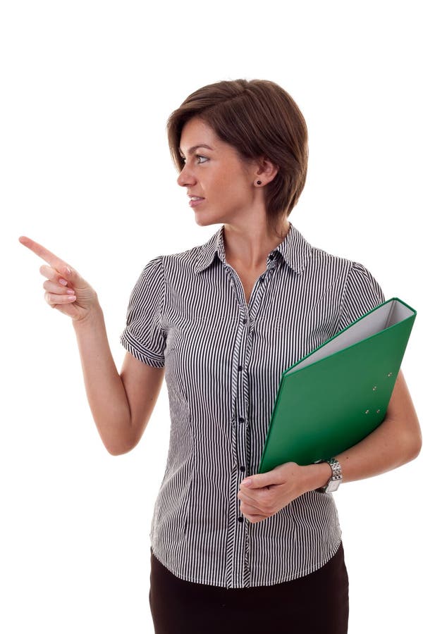 El señalar algo foto de archivo. Imagen de amigo, profesional - 16433170